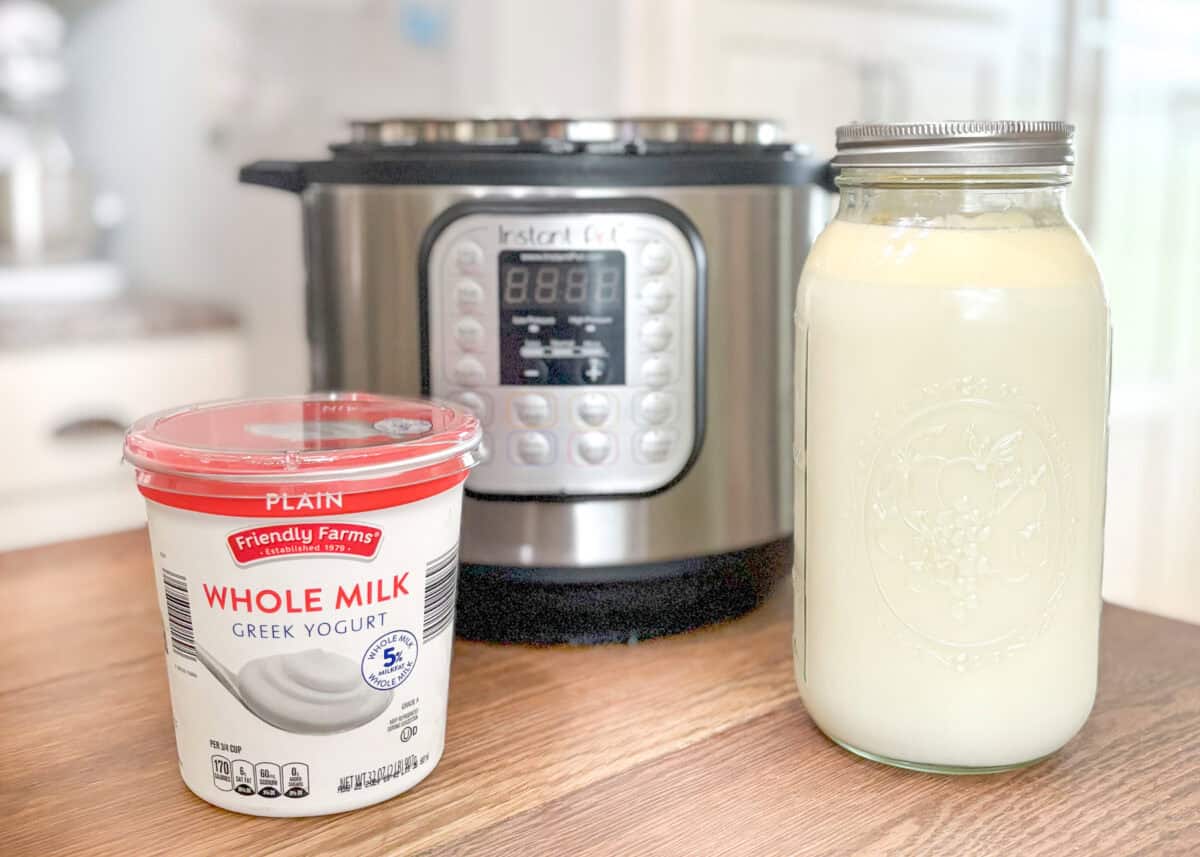 Super Easy Homemade Greek Yogurt (Raw Milk) - Porch on the Prairie