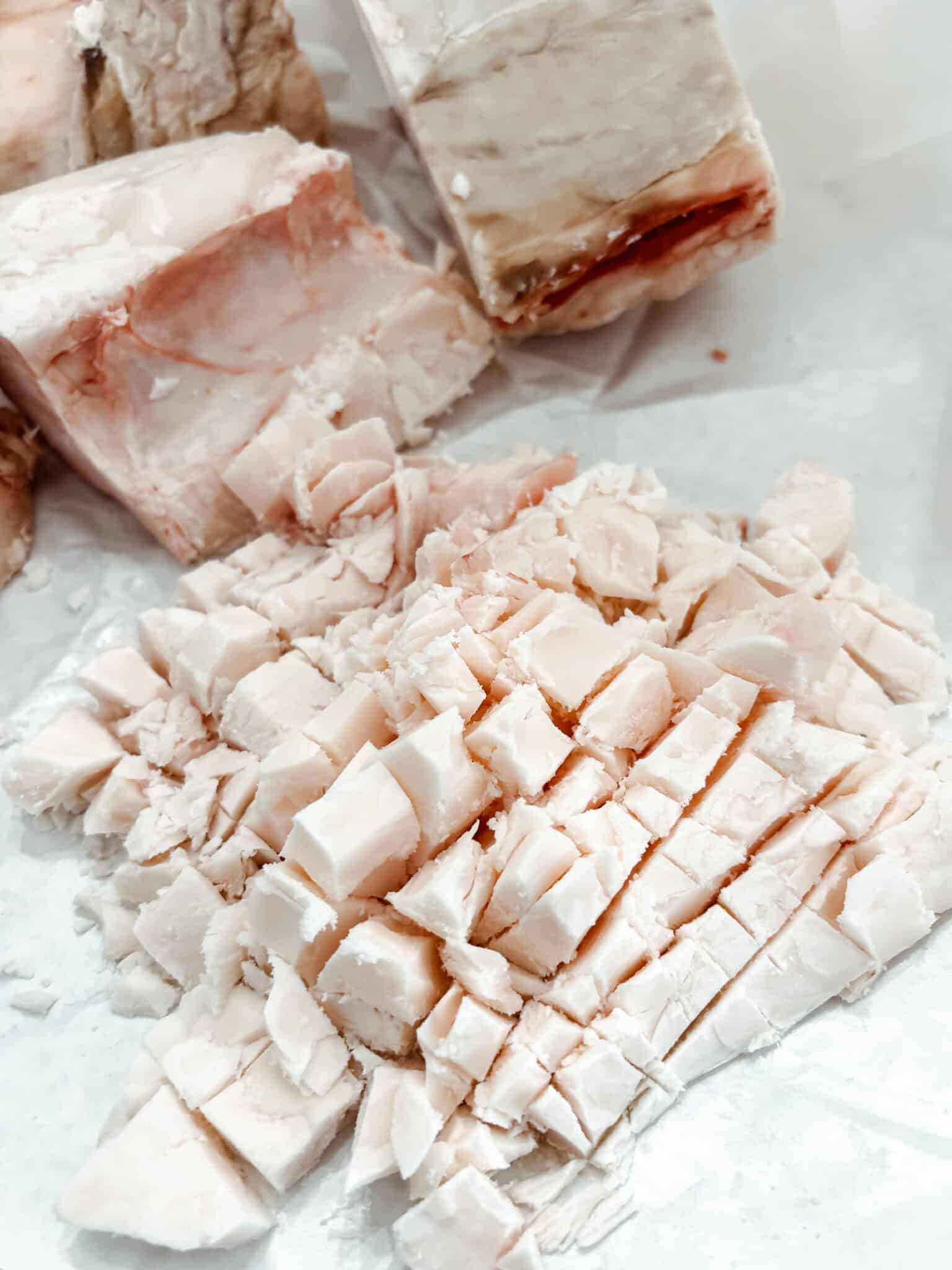 How to Render Beef Suet to Make Tallow (step-by-step) - Porch on the ...